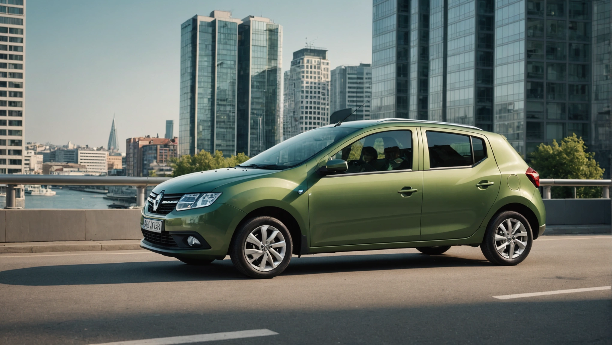 La Sandero vert cèdre : redéfinir le style éco-auto